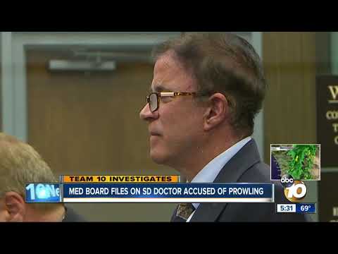New CA Medical Board filing on Del Mar doctor accused of prowling