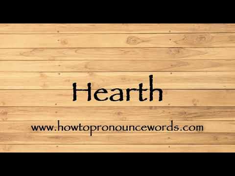 How To Pronounce Hearth ? How To say Hearth New Video