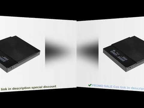TIMEMORE Basic 2 Black Mirror Pour Over Coffee Scale flow rate display Auto Timer digit Kitchen Food