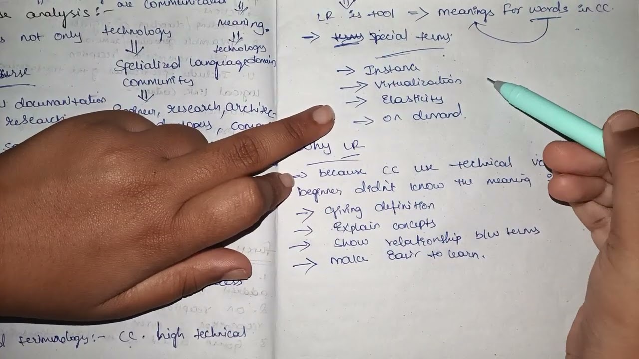 Unit 5 Lexical Resources in cloud computing part2 #cloudcomputing