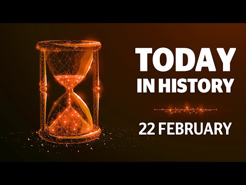 Today in History 22 February | #on this day | #George Washington | #Drew Barrymore | #Shorts