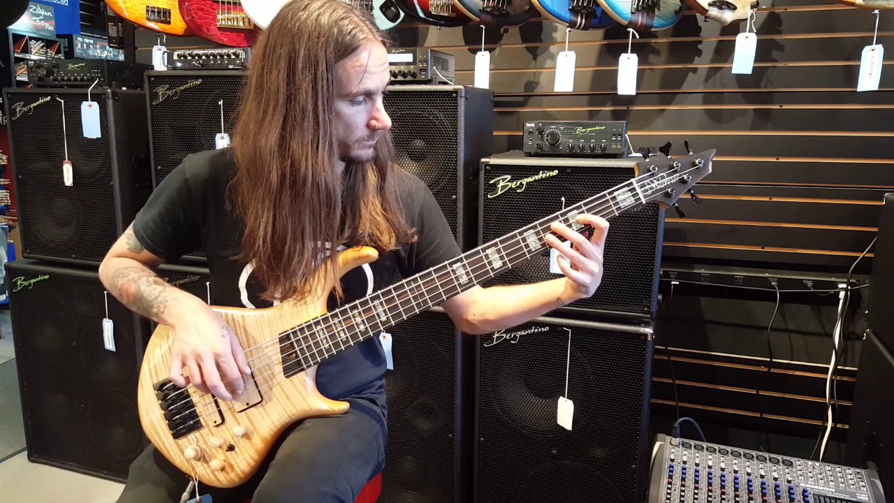 Used Warrior Dran Michael 5 String Bass Demo