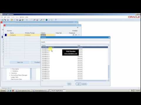 Defining  COA in General Ledger Part 1-oracle finance