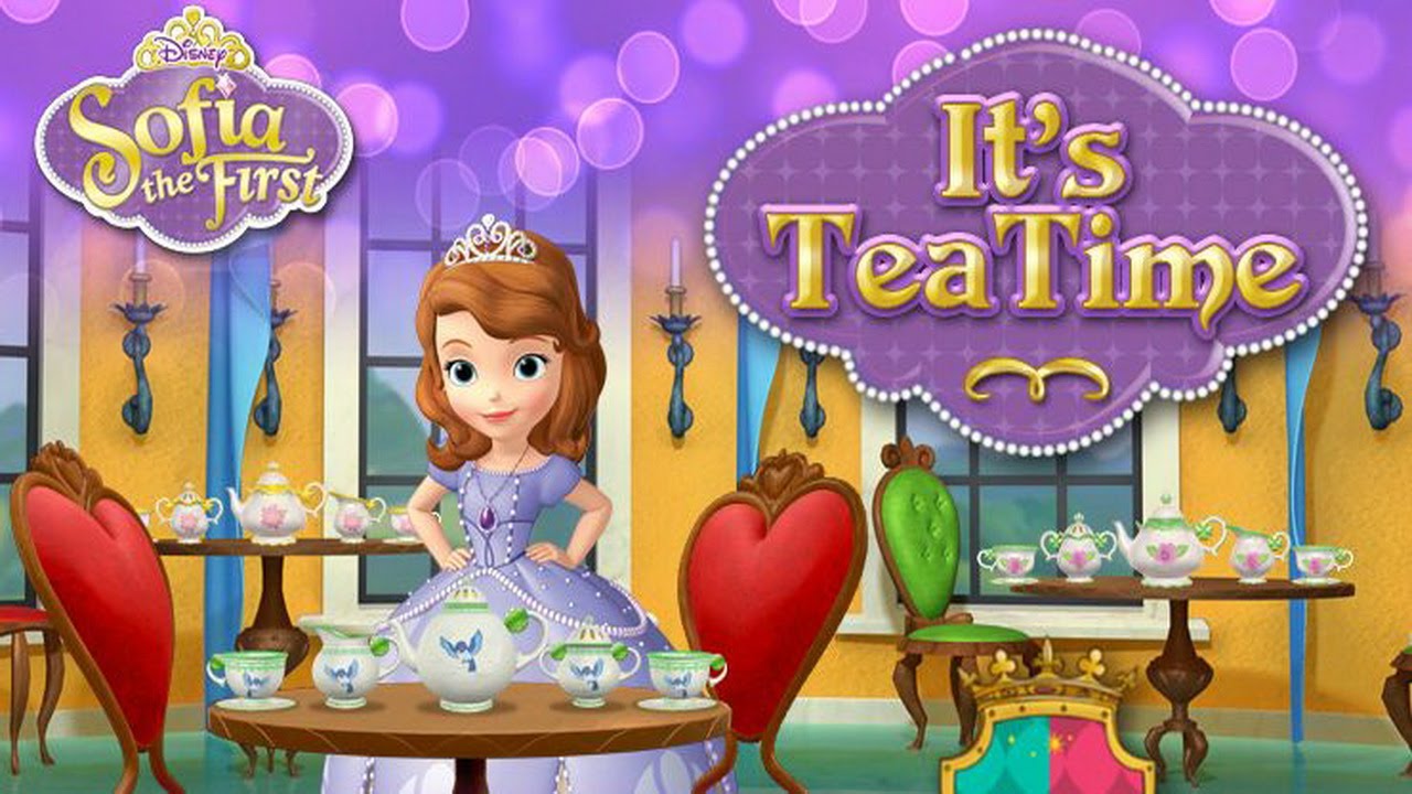 Sofia The First It's Tea Time Game Episode-Disney Princess Sofia Gameplay for Kids