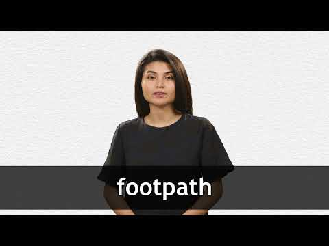 FOOTPATH definition and meaning | Collins English Dictionary