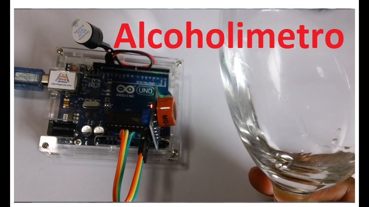 ✅ Alcohol Detector (Breathalyzer) Easy to make