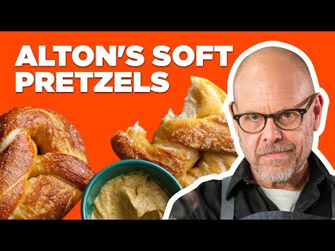 Alton Brown Makes Soft Pretzels | Good Eats | Food Network