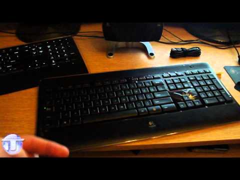 #2 Logitech K800 Wireless illuminated Keyboard Unboxing and Review