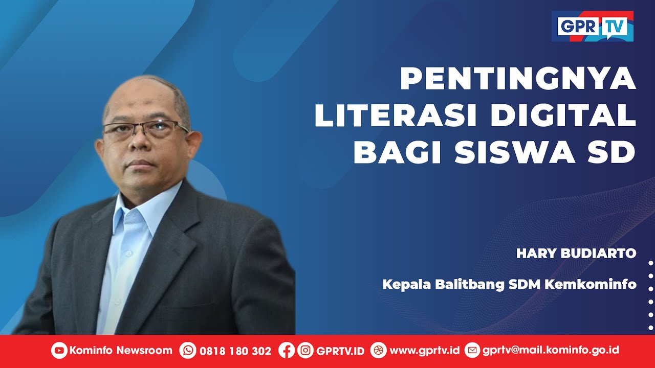 Pentingnya Literasi Digital Bagi Siswa SD | Kominfo Newsroom 2/3