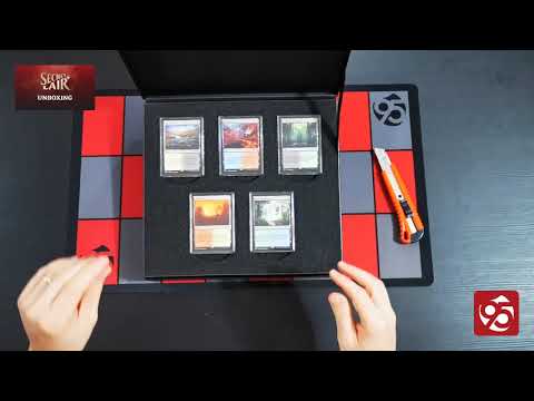 MTG - Secret Lair Ultimate Edition: The Enemy Fetch Lands - Unboxing - 95mtg.com