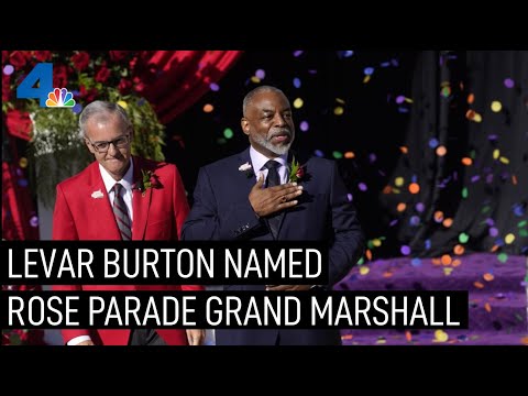 The Rose Parade Grand Marshal Is LeVar Burton | NBCLA