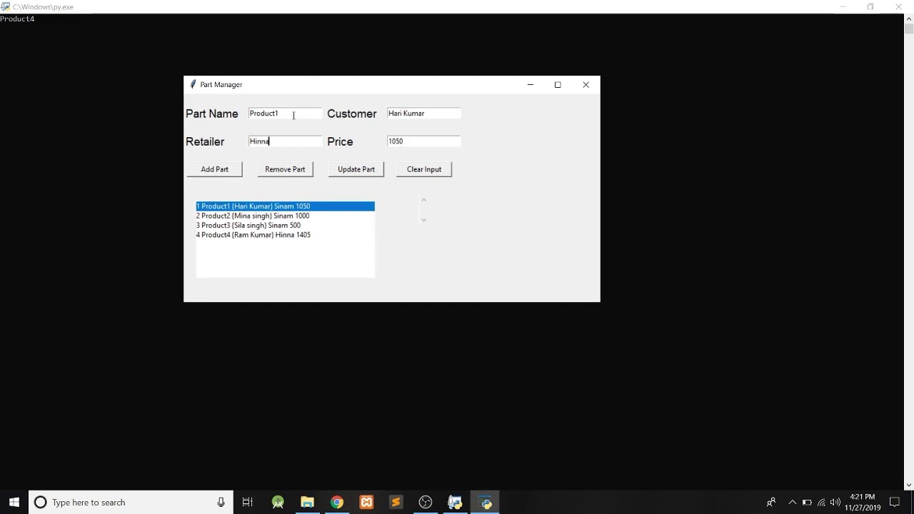 Store Management In Python With Source Code | Source Code & Projects