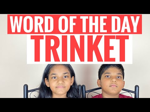 Trinket | trinket meaning | define trinket