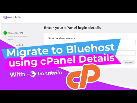 The Easiest way in 2024 to Migrate your WordPress Website to Bluehost using your cPanel Details