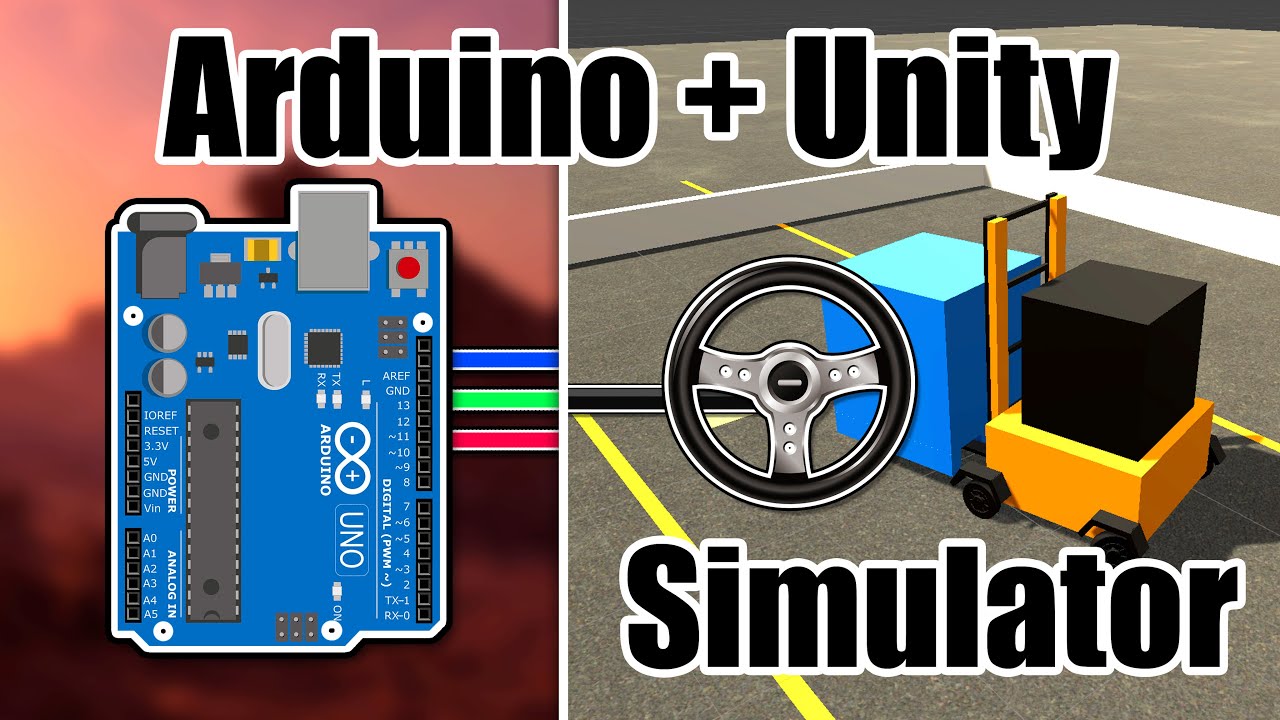 I Made a Forklift Simulator with Arduino and Unity! | Updated github