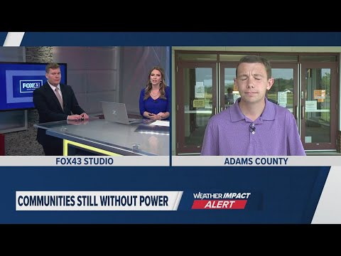 Latest on Adams County power outages