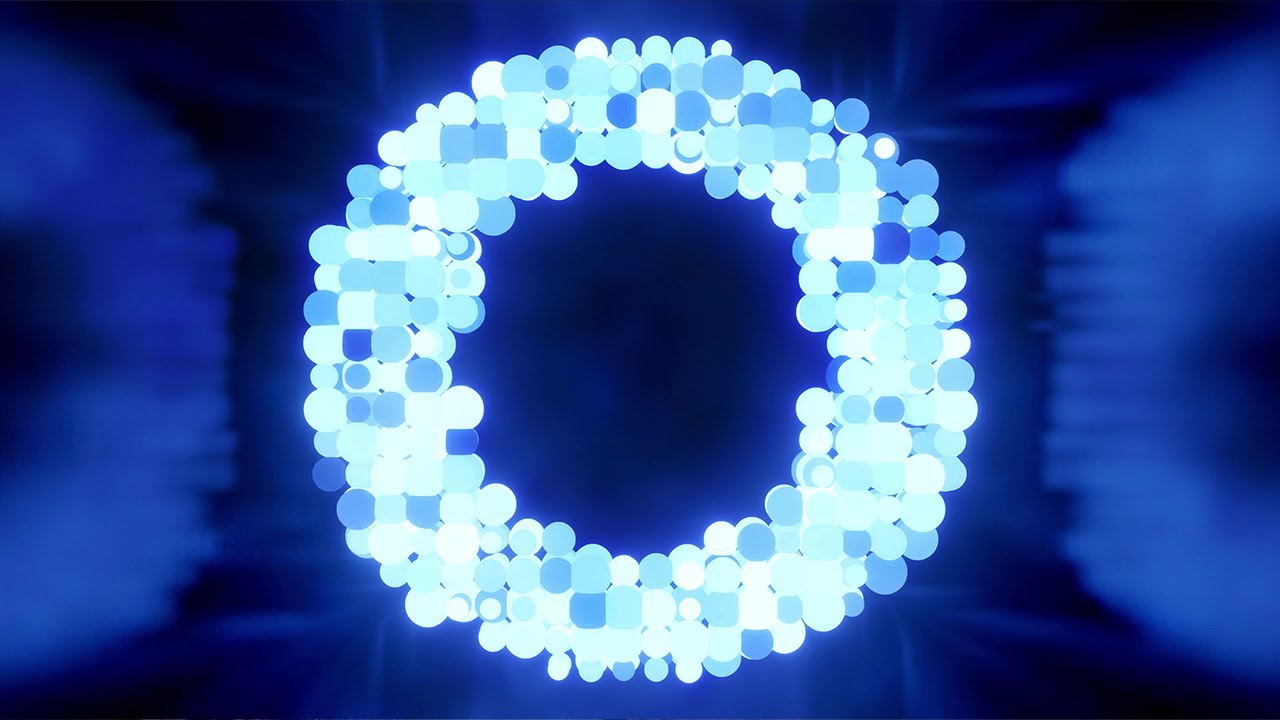 Blue Led Ring Light (1hour)