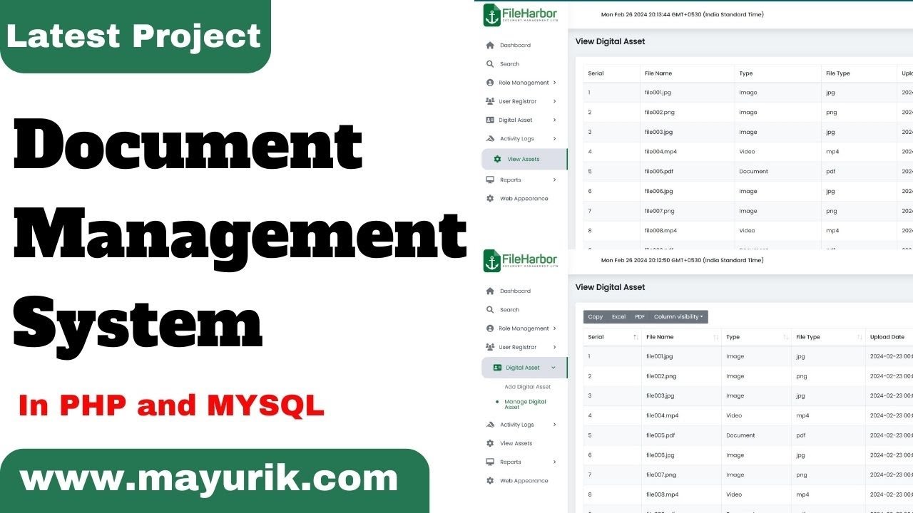 Document management system project | Electronic document management system | Source Code & Projects