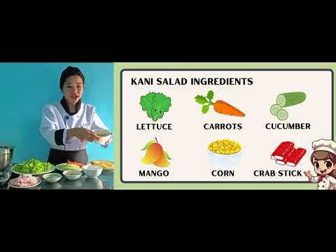 TEACHING DEMONSTRATION (Kani Salad)