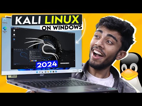 Kali Linux On Windows in Few Clicks! ⚡Without Any Error 2024 Latest Version!