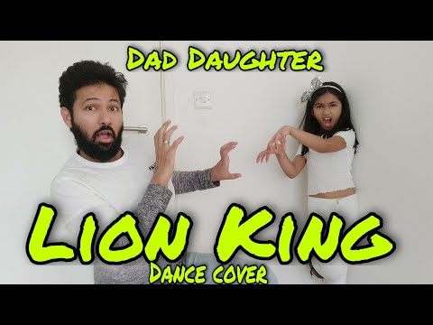 Lion King Dance by 7yr Old Girl | Matt Steffanina | Everleigh | Dad Daughter Dance | Easy | #Shorts