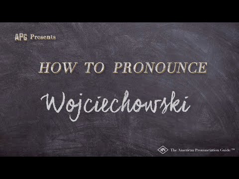 How to Pronounce Wojciechowski (Real Life Examples!)