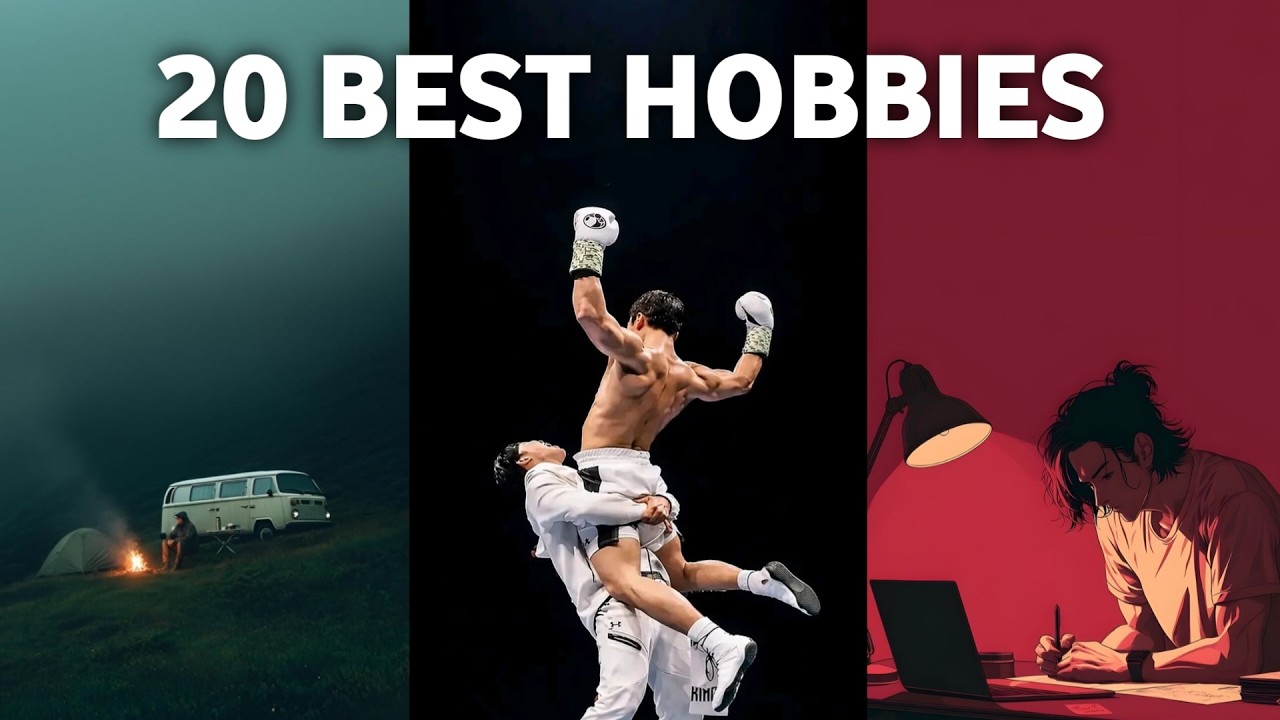 20 Badass Hobbies Every Man Should Try [ Self Growth ]