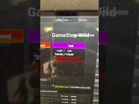 GameStop PS5 crazy trade in price
