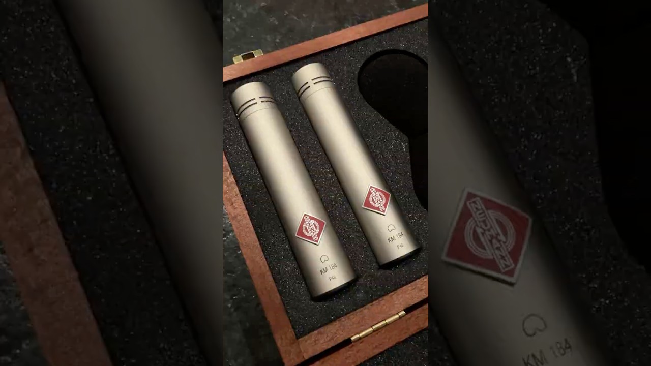 The Neumann KM184 Microphone - RSR - Gear Library