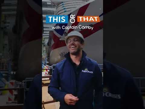 Captain Camby of P&O Cruises' Arvia plays This or That | Planet Cruise