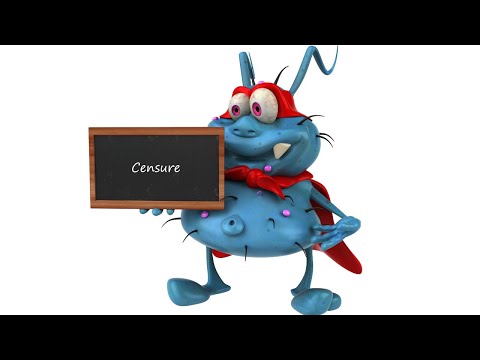 Spelling bee words with meanings ("Censure")