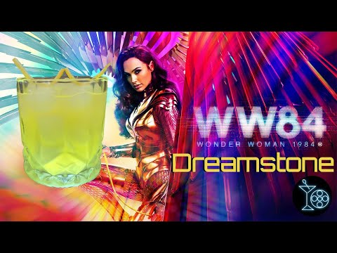 Dreamstone Cocktail: WONDER WOMAN 1984 (The Martini Shot)