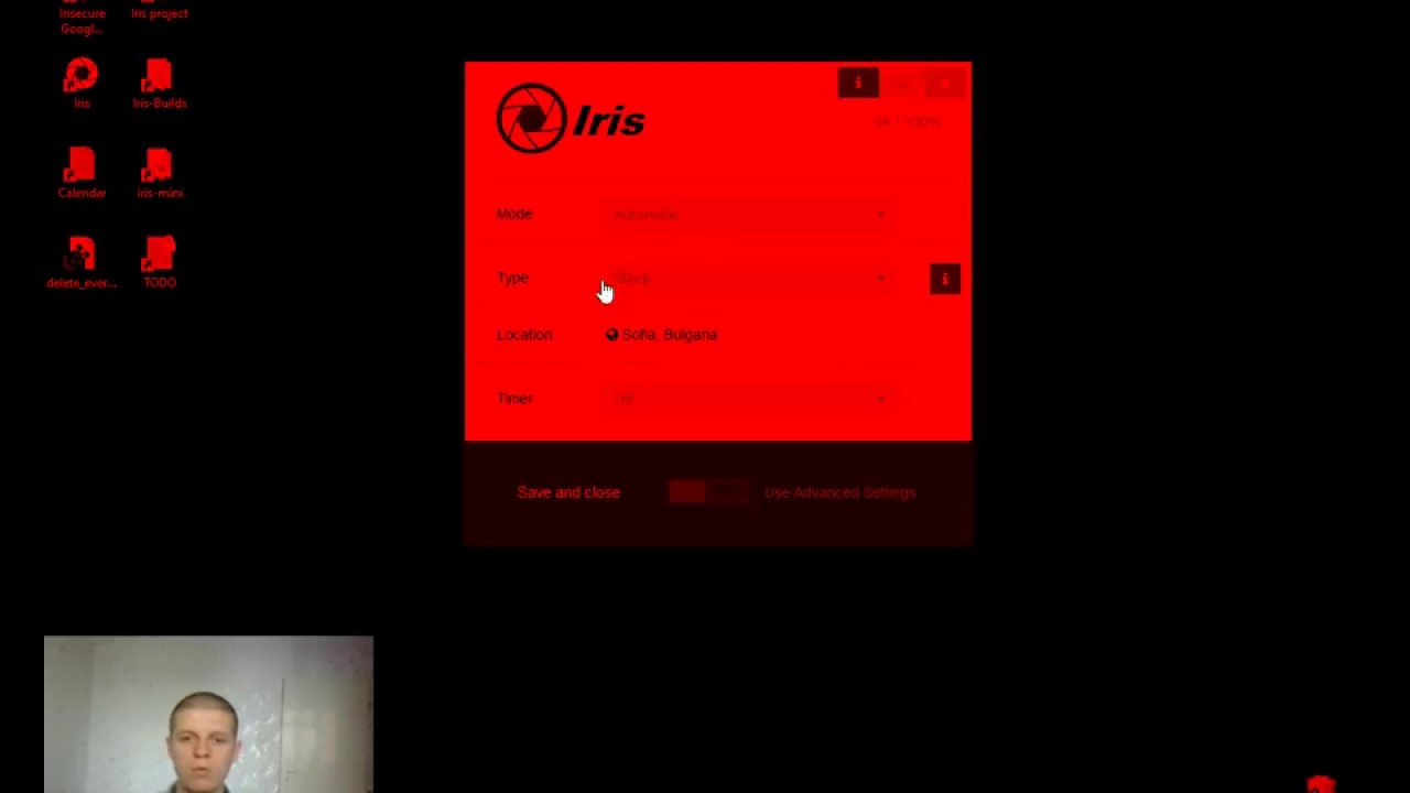How to lower the Blue light from my Monitor?