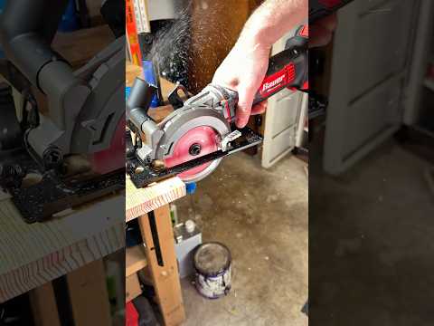 BAUER Cordless 4 1/2 inch Saw!