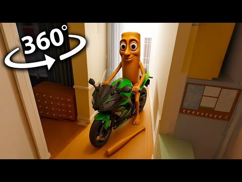 360° Tung Tung Tung Sahur Appear In Your House! | VR 4K
