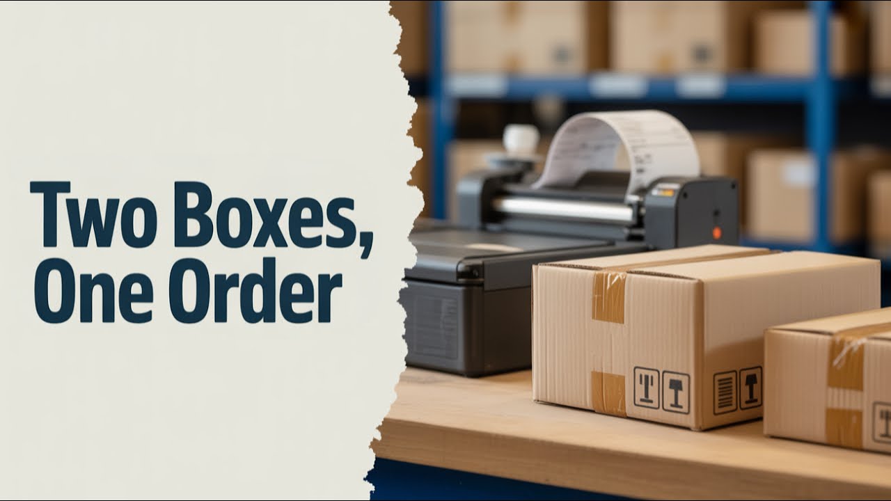 Split Shipment Processing in SECONDS