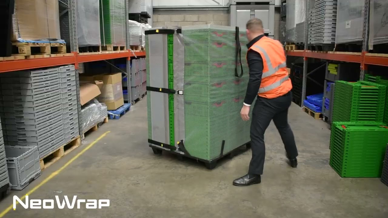 How does the Reusable Pallet Wrap work? - Exporta NeoWrap™