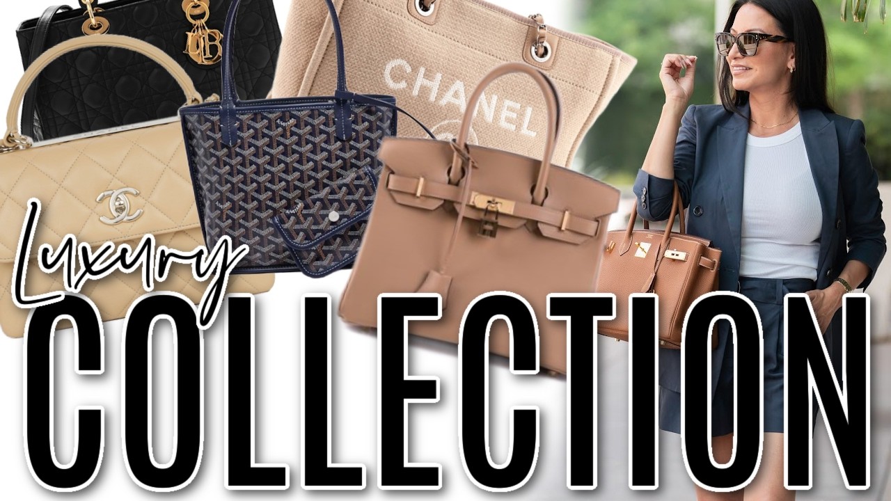 50+ LUXURY HANDBAG COLLECTION - Chanel, Hermes, Goyard, YSL, Gucci and MORE *$250 Giveaway*