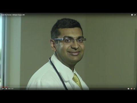 Meet the Doctor: Abhijeet Goyal, MD