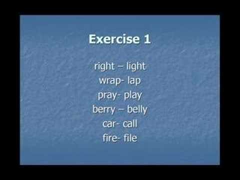 Saying R and L (1/2) - English Pronunciation