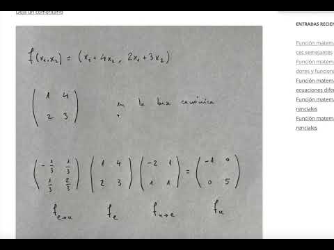 Función matemática 13 (Anexo 1): Matrices semejantes o similares | LA ...