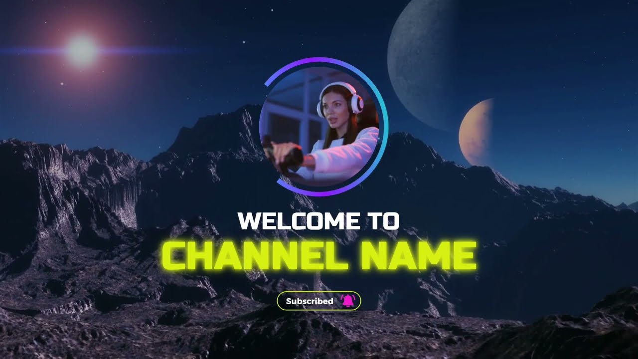 Free Intro for Gaming Video Template (Customizable) - FlexClip