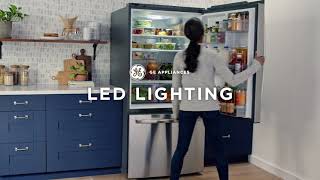 Buy GE 20.9 Cu. Ft. Bottom-Freezer Refrigerator | GBE21DYKFS