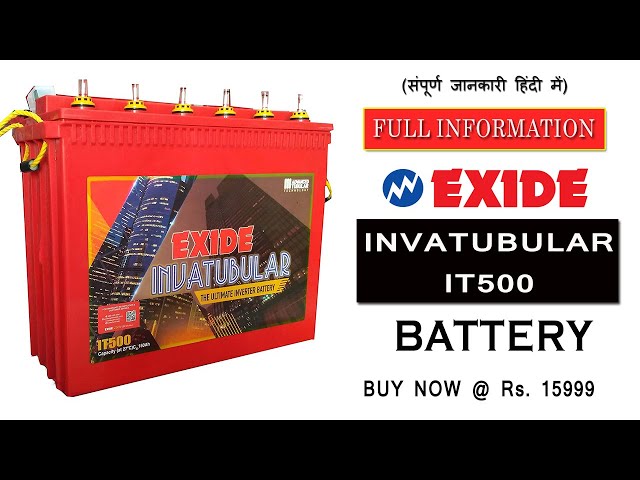 Tubular Battery - Luminous ILTT 18048N Inverlast 150Ah Tall Tubular ...