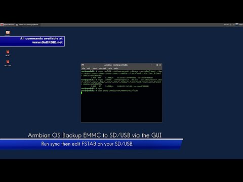 Armbian OS Backup eMMC to bootable SD Card/USB Stick via GUI