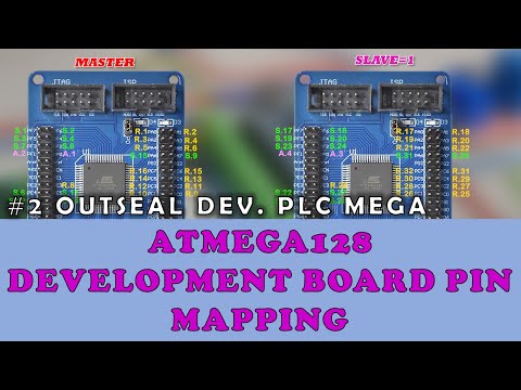 M#2: Atmega128 Development Board Pin Mapping | Outseal Dev. PLC Mega