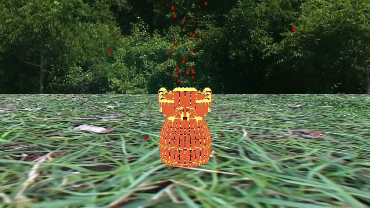 【ICG Final Project Video】The Fireworks to the hell