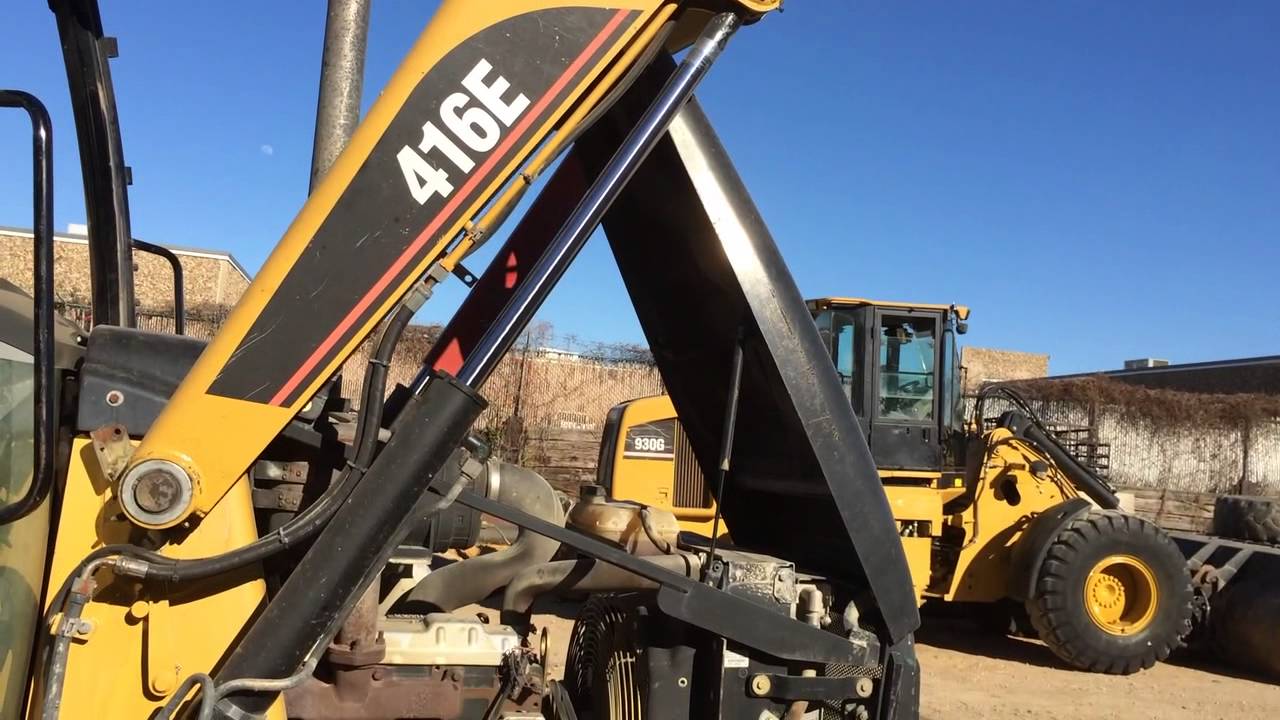 Caterpillar 416e review and walk around 970