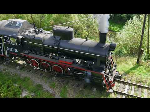 Steam Engine Kolomyya - Deljatyn Ukraine