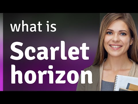 Exploring the Phrase "Scarlet Horizon"